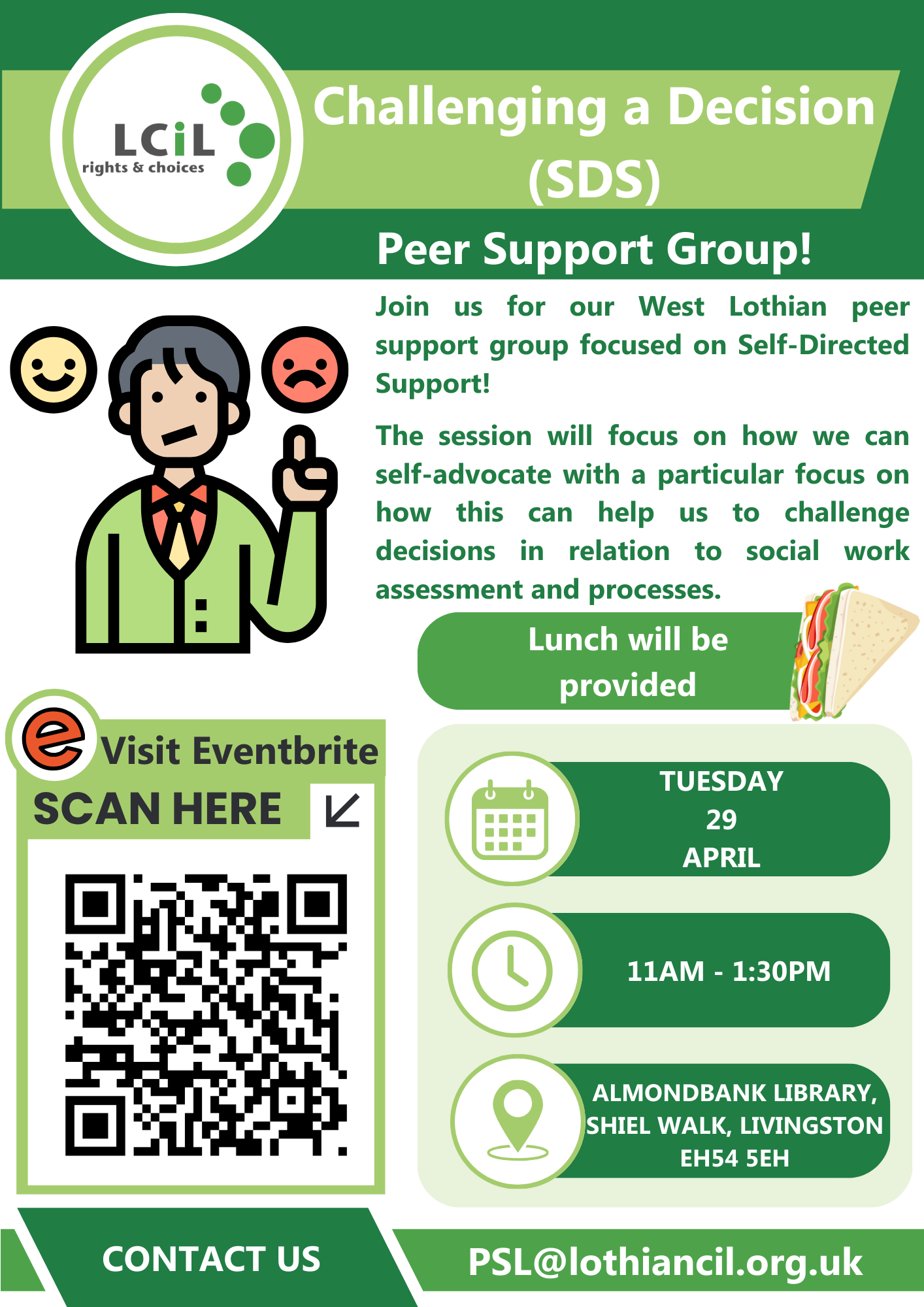 West Lothian Peer Support Group - Lothian Centre for Inclusive Living ...