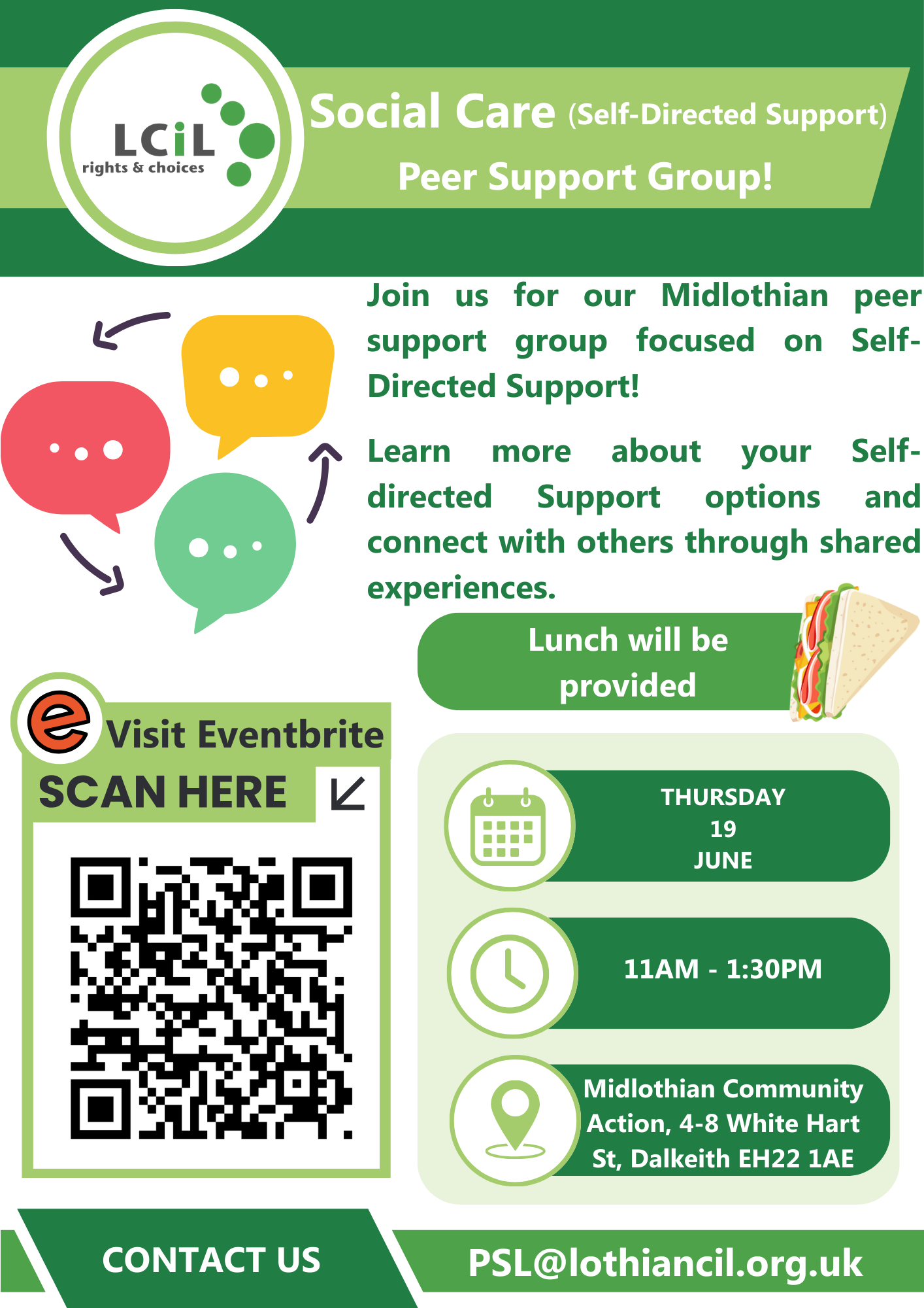 Social Care (Self-Directed Support) Midlothian Peer Support Group ...